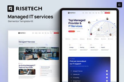 Risetech - Managed IT Services Theme - SiteMakers™