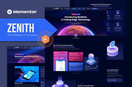 Zenith - Technology & IT Company Theme - SiteMakers™