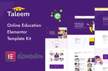 Taleem - Online Education Theme - SiteMakers™