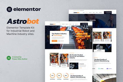 Astrobot – Industrial Robot & Machine Industry Template - Site Makers